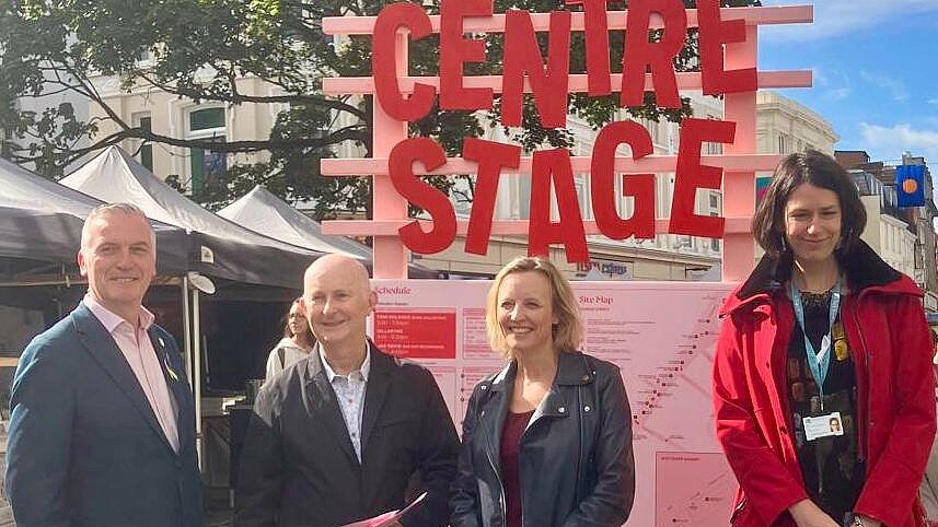 Town Centre Buzzing as Hundreds Celebrate First-Ever Centre Stage ...